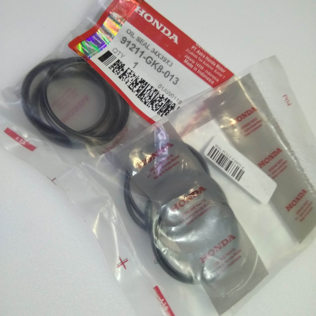 (VH) Honda Pully Seal 34x39 SET(4pcs) - Honda Beat Carb Beat Fi V1(Only ...