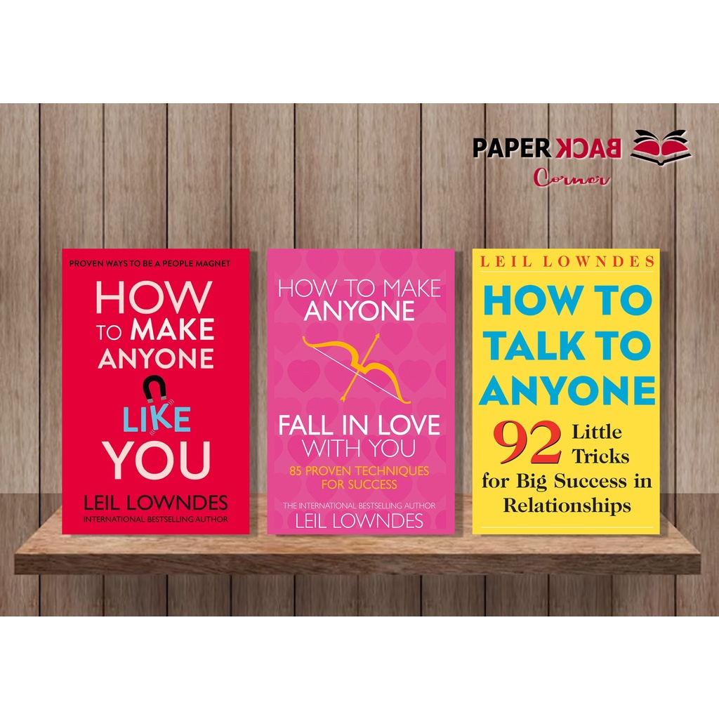 How to Make Anyone Like You by Leil Lowndes (paperback) | Shopee Philippines
