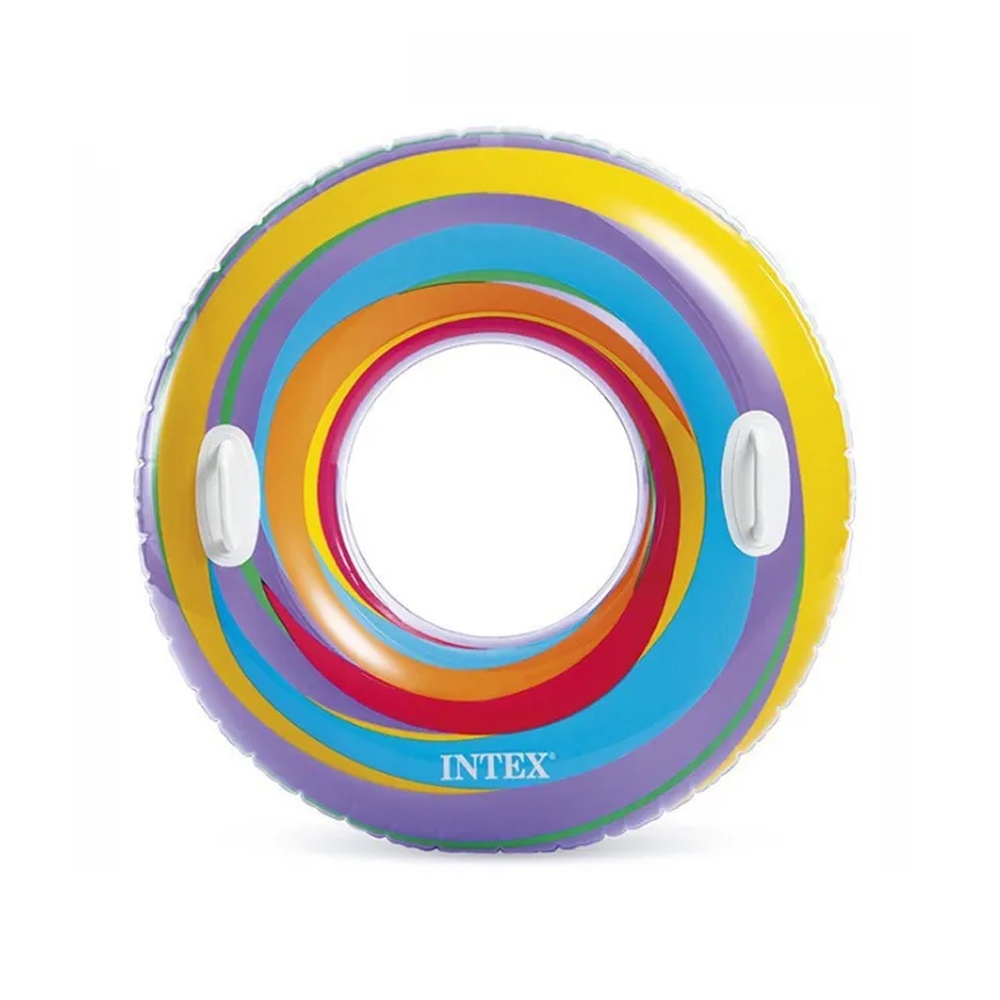 Intex 36 Inches Swirly Whirly Inflatable Pool Swim Tubes | Shopee ...