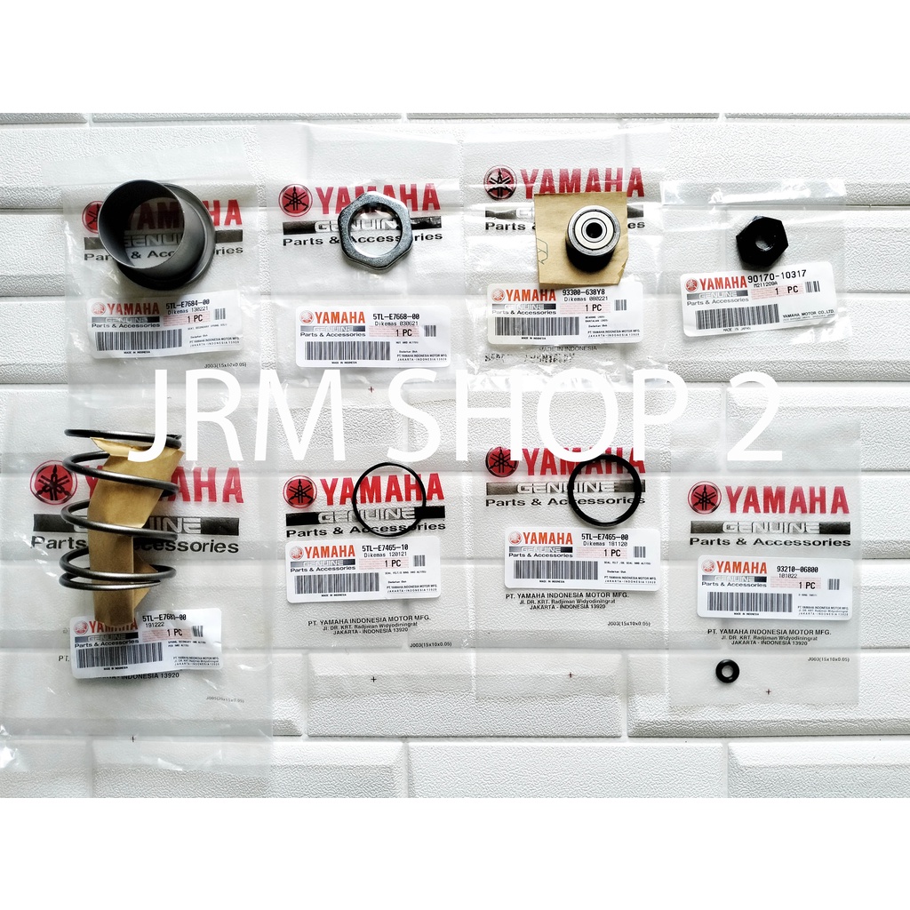 > Torque Drive Nut, Oring (Crank Case Cover) MIO SPORTY/NOUVO/FINO/SOUL ...