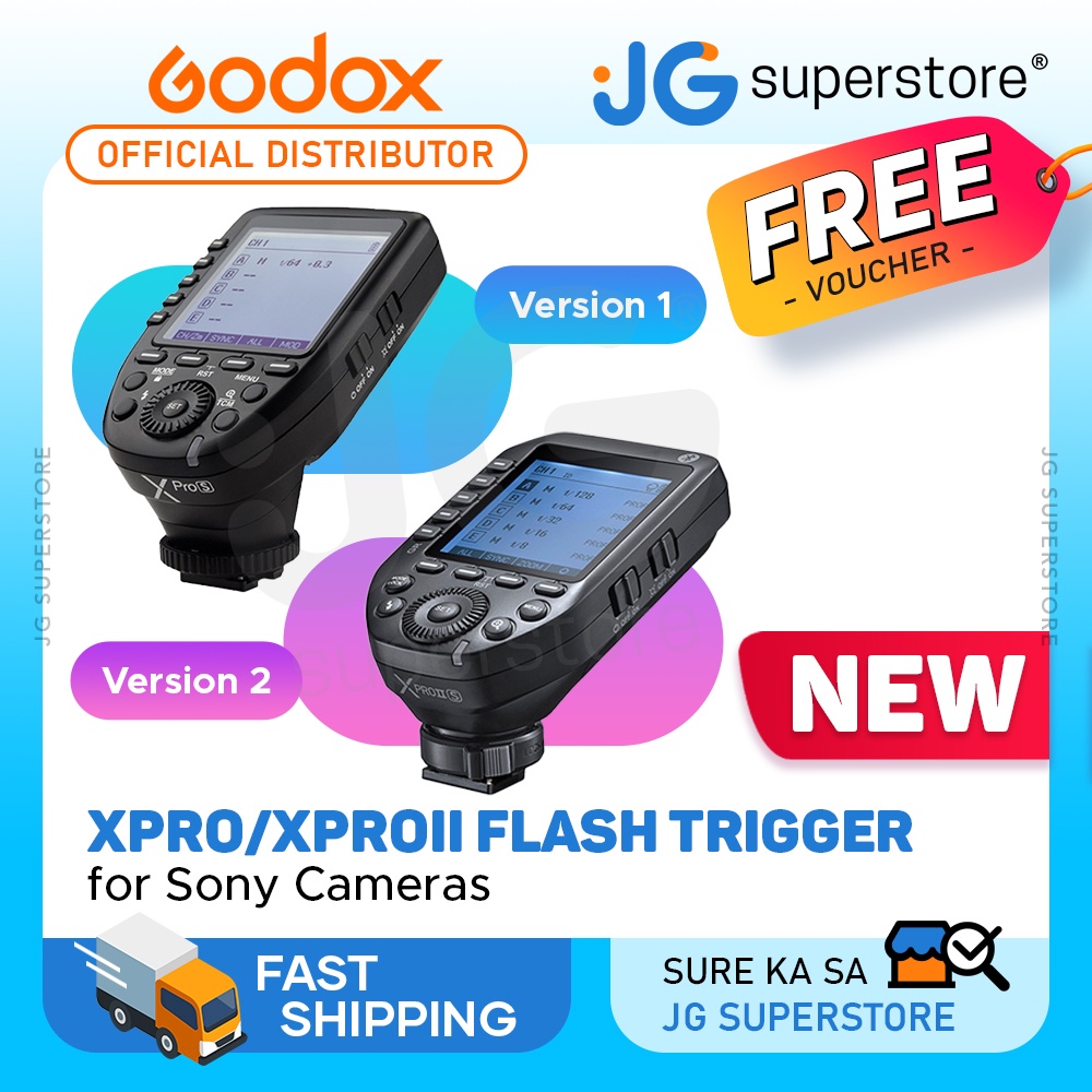 Godox XPRO-S XPROII-S TTL 2.4Ghz Wireless Flash Trigger Transmitter ...