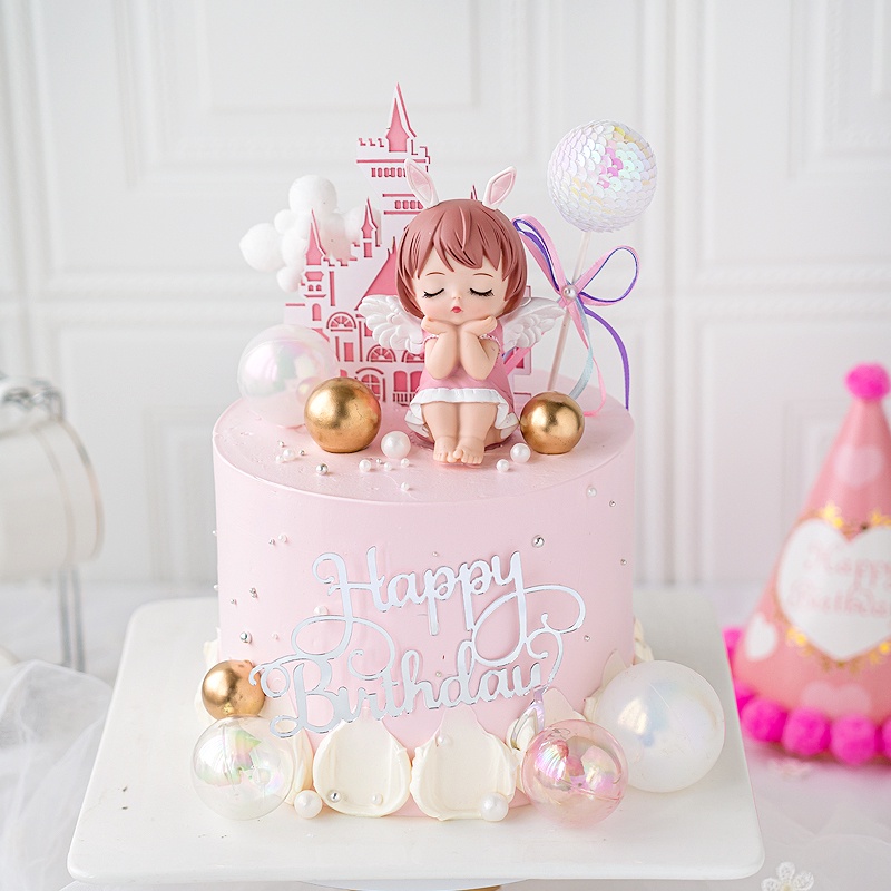 Annie Baby Angel Cake Topper Decorative Ornaments Cake Decoration Cake ...