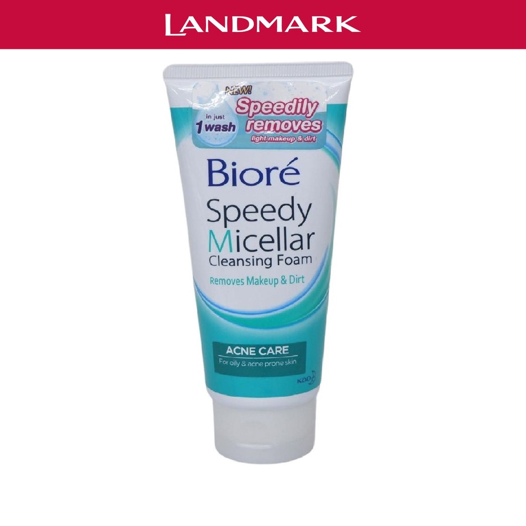 Biore Speedy Micellar Cleansing Foam Acne Care 90g | Shopee Philippines