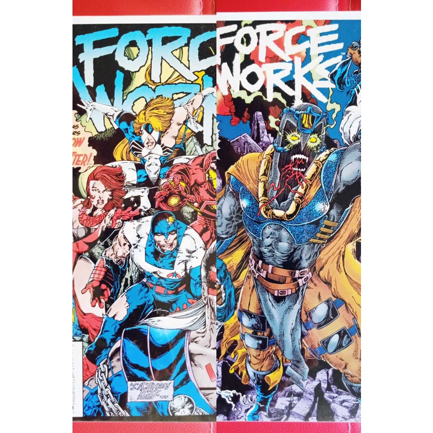 Force Works 3 - 4 Marvel Comic Book VF 1994 Iron Man, Wanda Scarlet ...