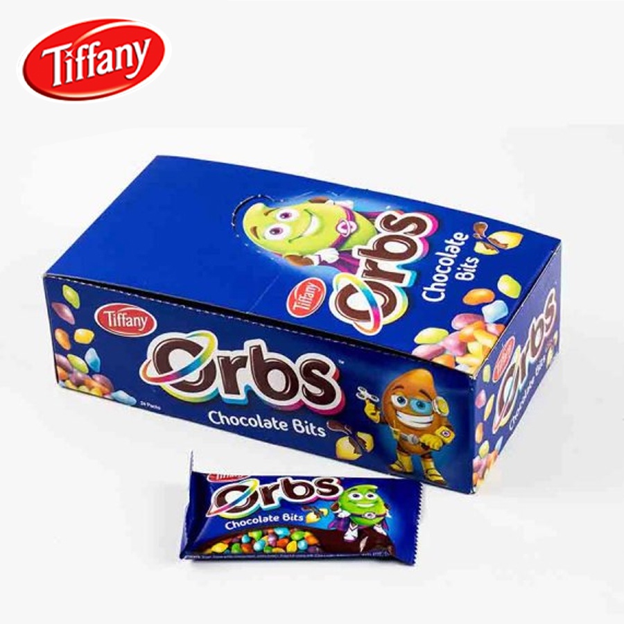 TIFFANY Orbs Chocolate Bits Pack of 24 x 17.5g | Shopee Philippines