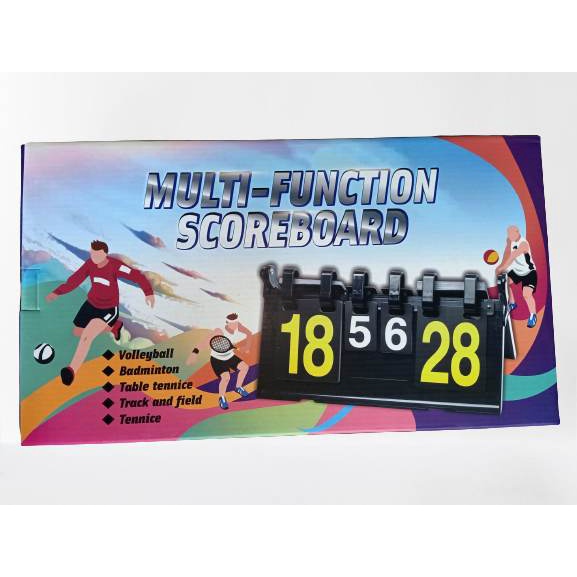 PVC Basketball Badminton Football Volleyball Competitions 4 Digit Multi Sports Scoreboard ...