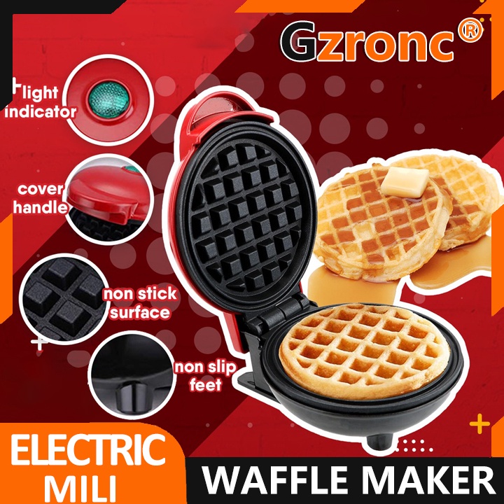[Buy 1 Take 1]Waffles Maker for mom Mini Electric Breakfast Waffle ...