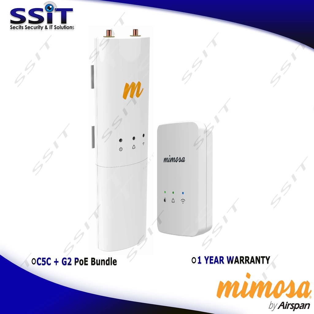 Mimosa Networks C5C + G2 POE Bundle | Shopee Philippines