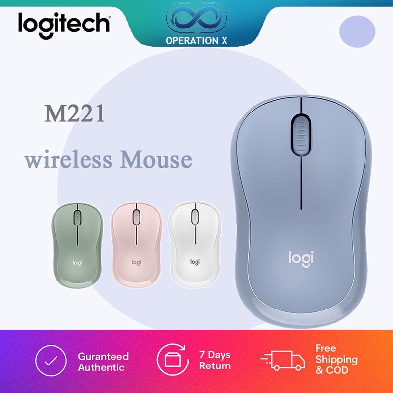 operation x M221 Mouse Wireless Mouse Silent Mouse with 2.4GHz Optical ...
