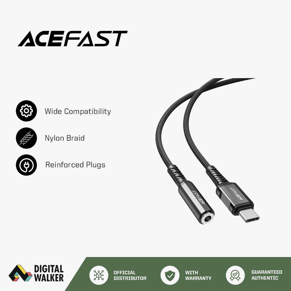 Acefast Audio Cable C1-07 USB-C to 3.5mm Female | Shopee Philippines