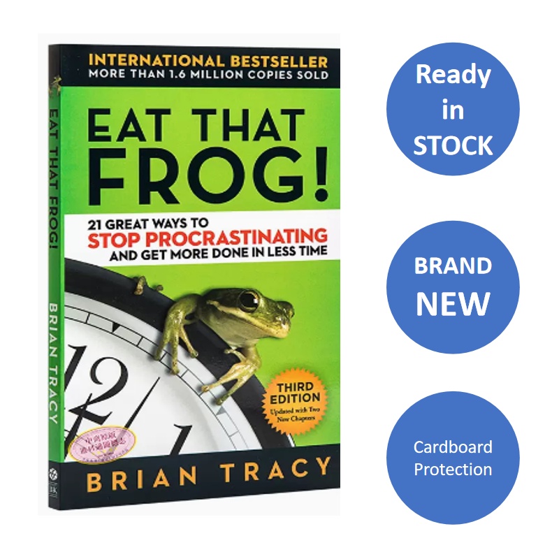 【Brandnew】Eat That Frog 21 Great Ways to Stop Procrastinating by Brian ...