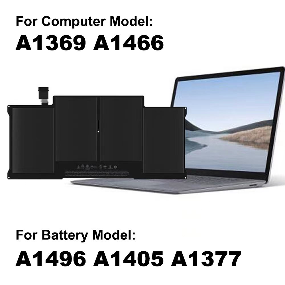 A1496 Battery For MacBook Air13 A1466 A1369 A1405 A1377 (2010 - 2017 ...