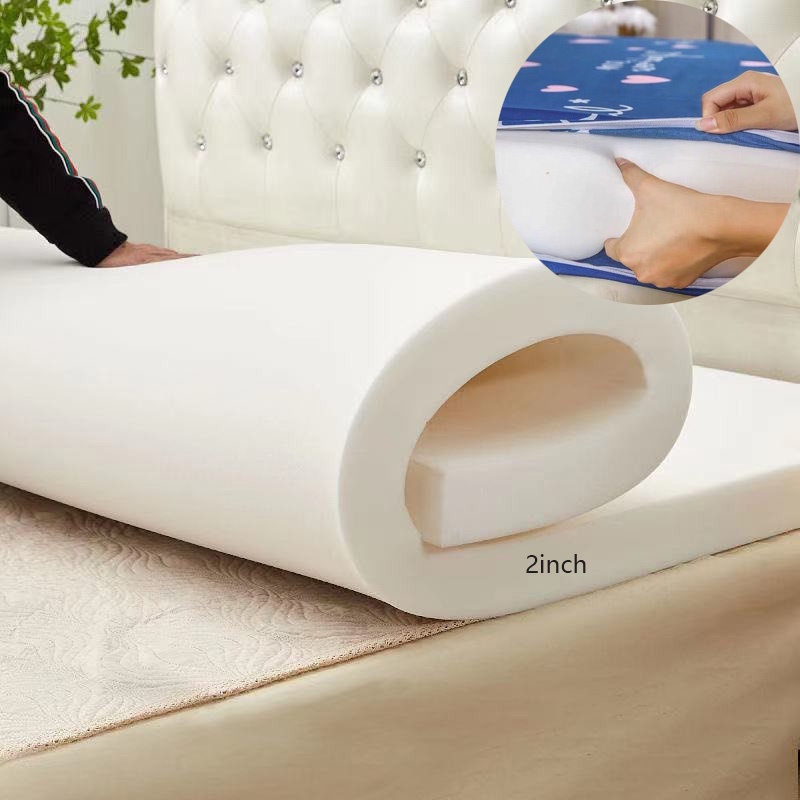 2inch/5cm 35D Sponge Foam Mattress Topper Slow Rebound Tatami for ...