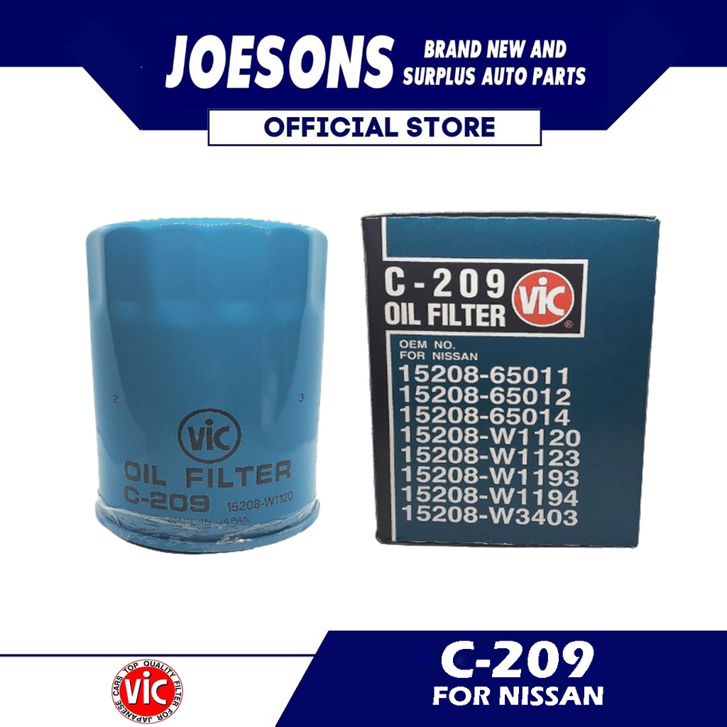 C-209 OIL FILTER FOR NISSAN URVAN/ NV350/ VANETTE/ FRONTIER (VIC ...