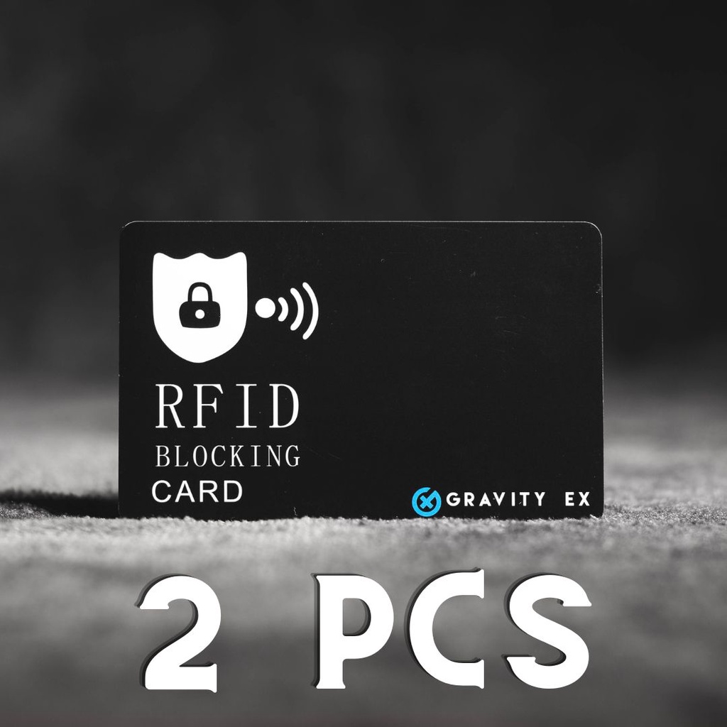 Gravity Ex rfid blocker card Protector data for card holder | Shopee ...