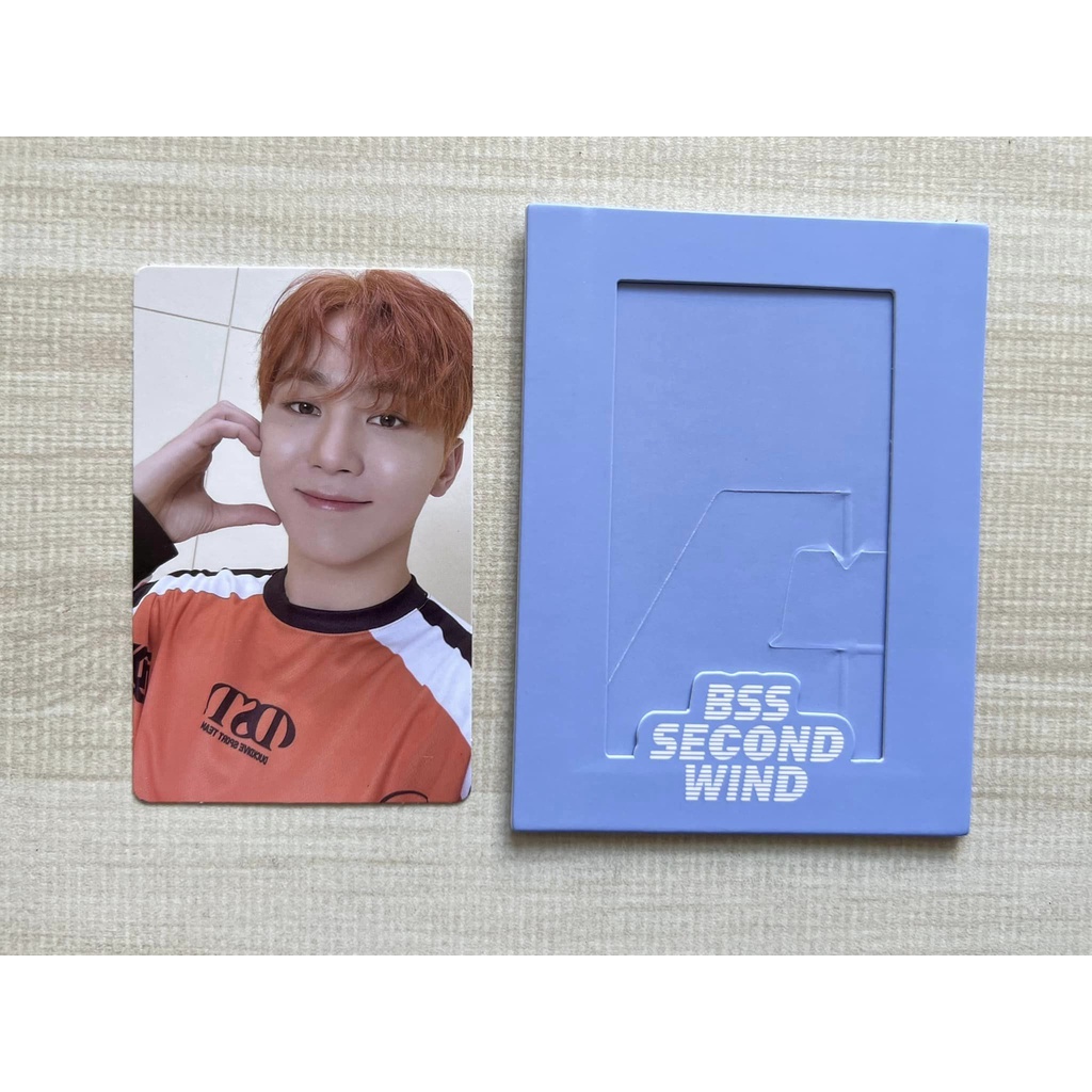 SEVENTEEN BSS Second Wind 1st Single Album Weverse POB Photocards PC ...