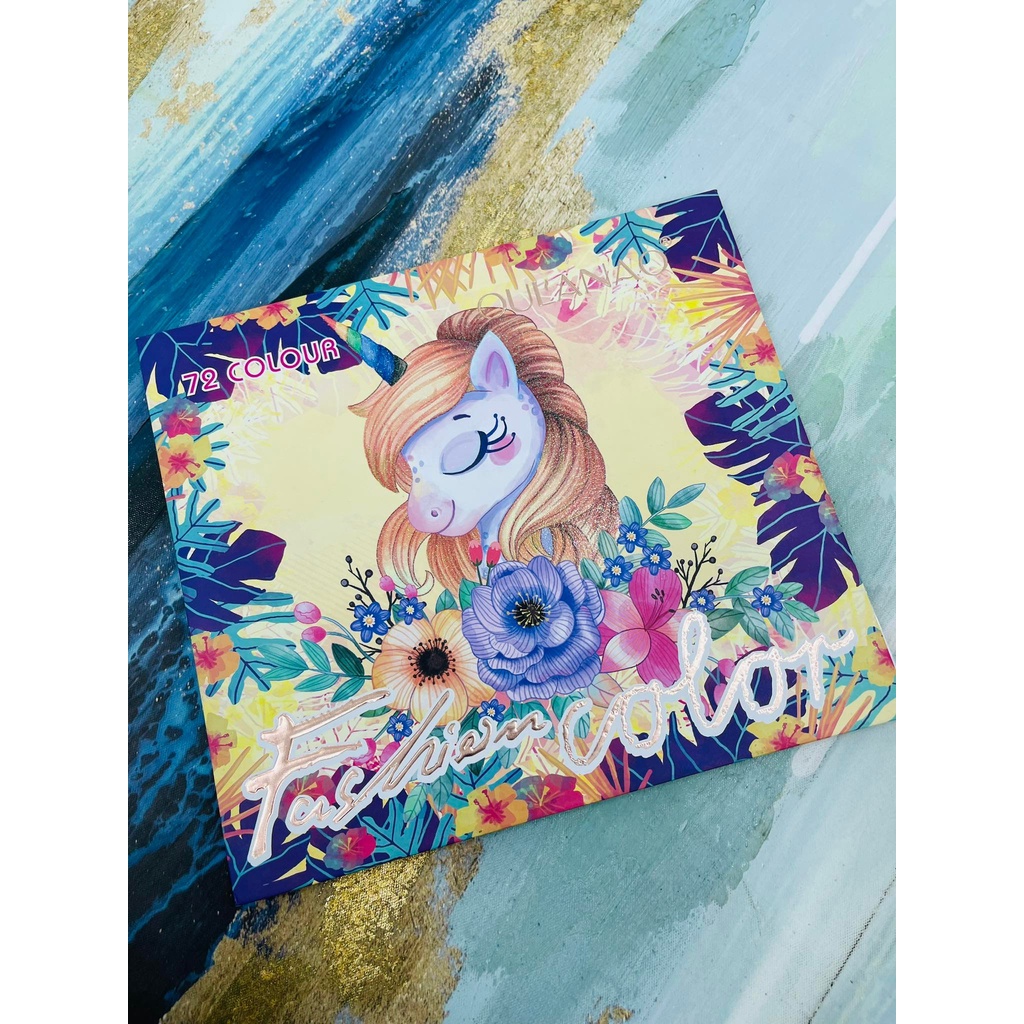 Eyeshadow Palette Unicorn 72 colors 249 PESOS | Shopee Philippines