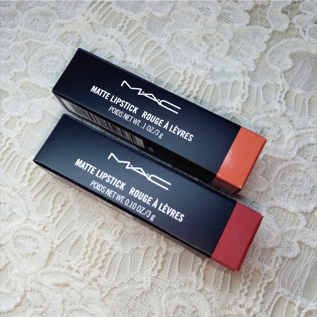 MAC Cosmetics-Matte Lipstick | Shopee Philippines
