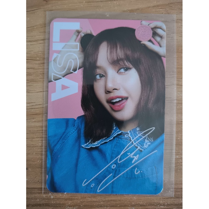 Oreo X Blackpink Photocards Lisa 03 10 Shopee Philippines