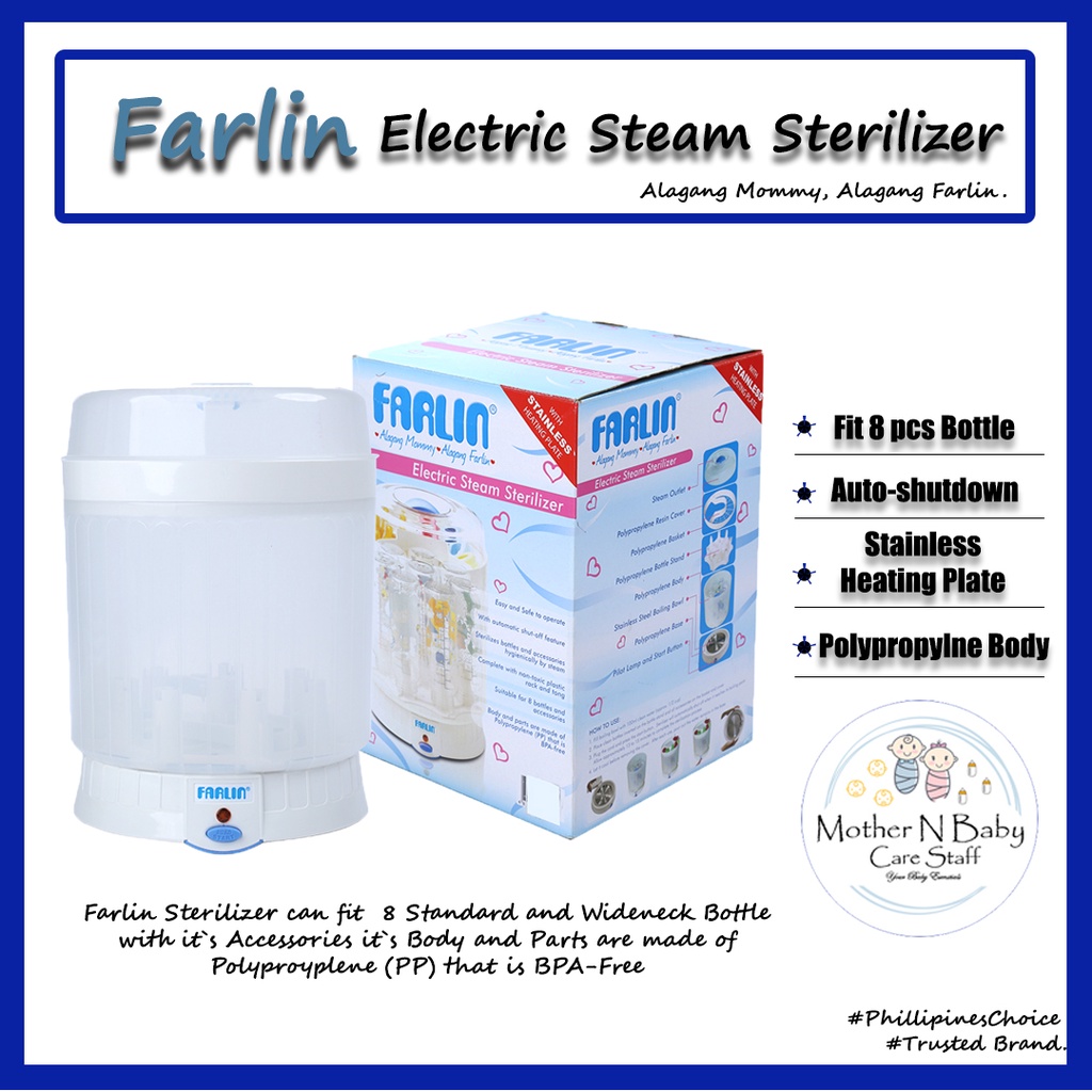 Farlin Electric Sterilizer | Shopee Philippines