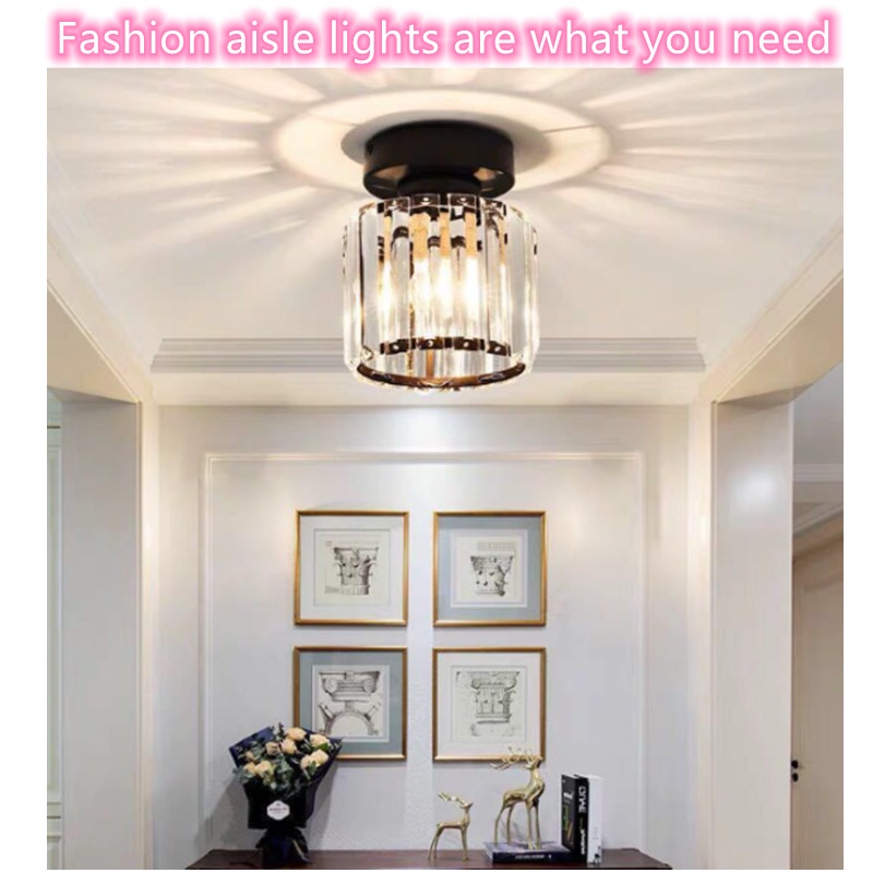 Crystal aisle light corridor light porch light entry light ceiling ...