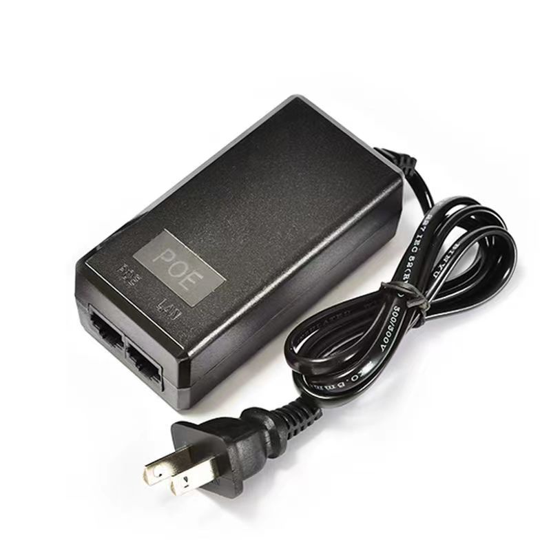 DC48V/53V 0.5A Gigabit 10/100/1000Mbps POE power supply injector POE ...