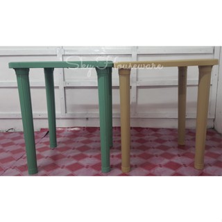 J&T (4 seater) Heavy Duty Monobloc Table 24X24 and 24x24 Dining table ...