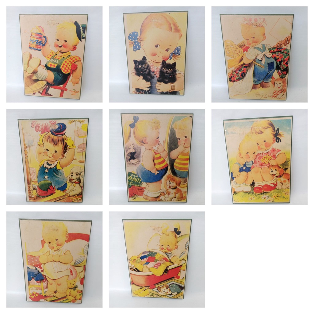 Vintage Taylor Tots Children's Boards Series by Bamforth of England ...