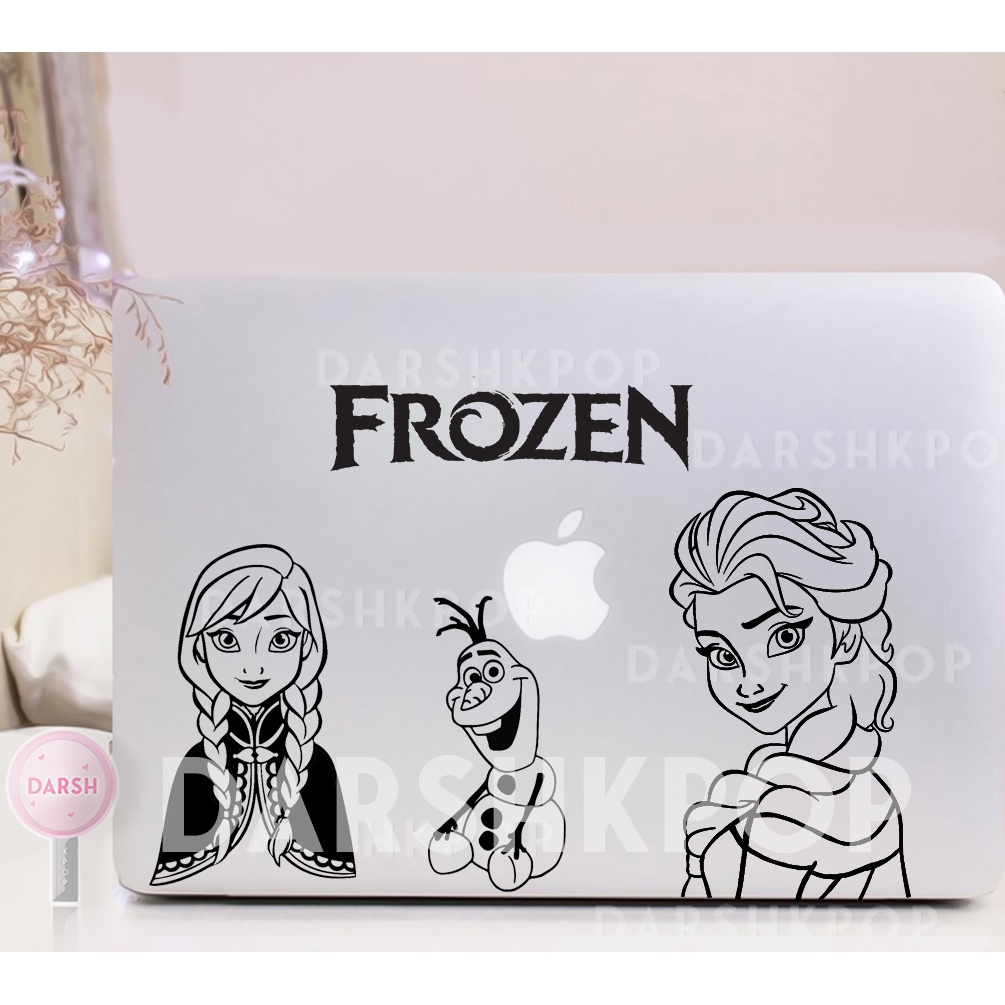 Frozen Elsa Anna Waterproof Decals Car Sticker Motor Sticker | Shopee ...