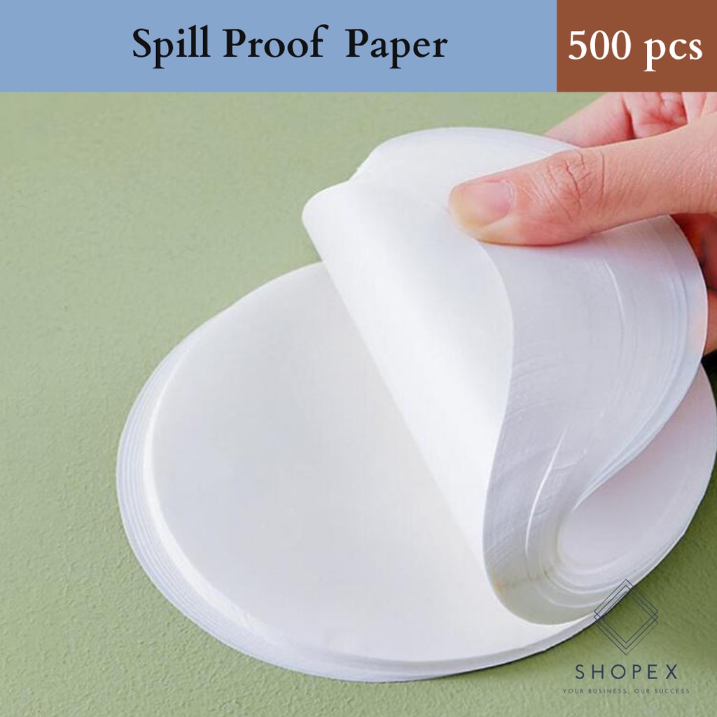 Round Shape Leak Proof Film Paper 110cm/115cm 500pcs/ Spill Sealing ...