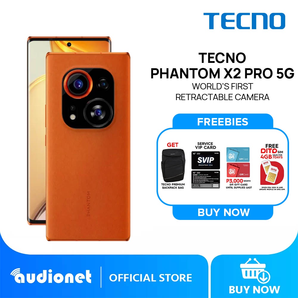 Tecno Phantom X2 Pro 5G Smartphone | 12GB RAM+256GB ROM | MediaTek Dimensity 9000 5G | 50MP ...