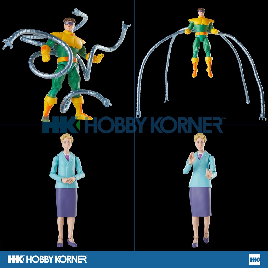 (IN STOCK) HASBRO Marvel Legends 6 Inch Scale Doctor Octopus & Aunt May ...