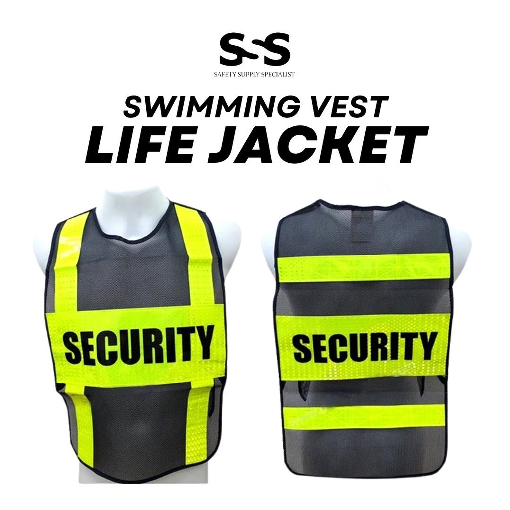 Safety Supply Security Guard Uniform Net Vest Safety Vest with ...