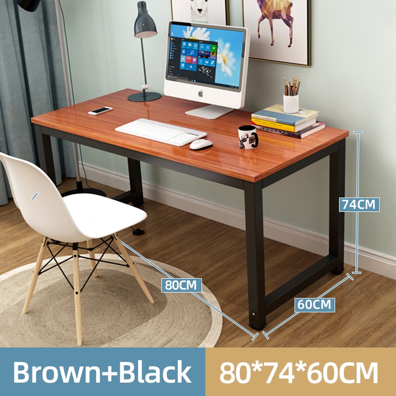 AIODIY Table Desk Computer Table Office Table Study Desk Gaming Table 140CM 120CM 100CM 80CM ...