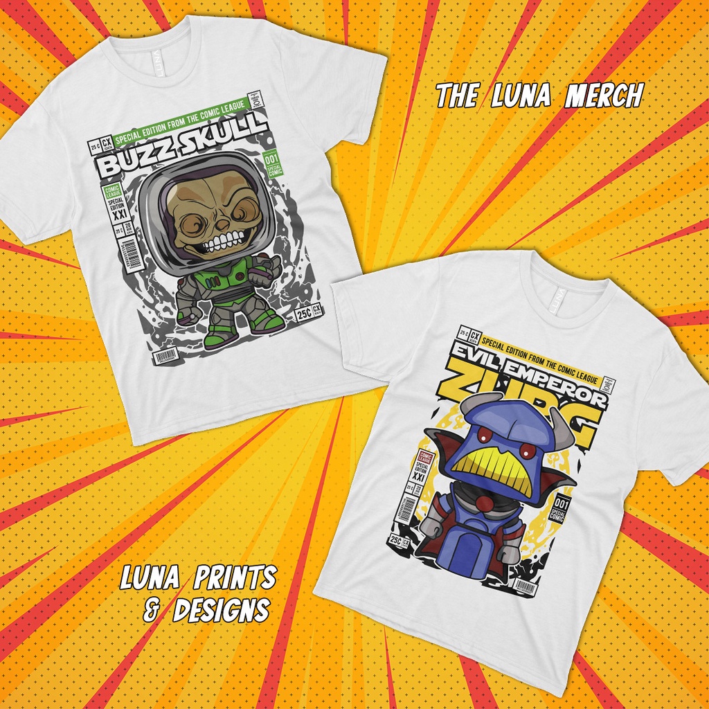 Pop Art - Toy Story - Buzz Lightyear, Emperor Zurg - Funko pop Chibi ...