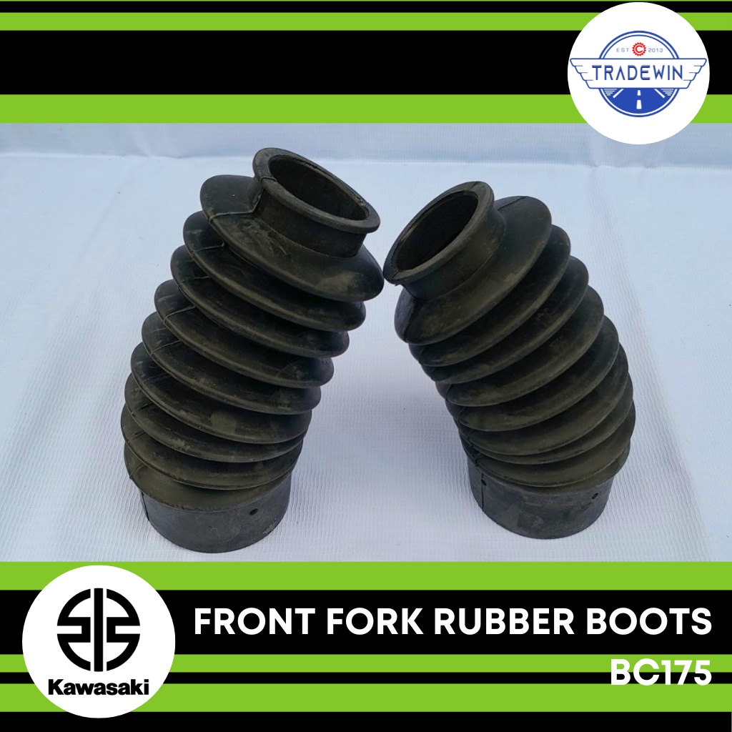 BARAKO FRONT FORK RUBBER BOOTS KAWASAKI GENUINE (1PC) 49006-1365 ...