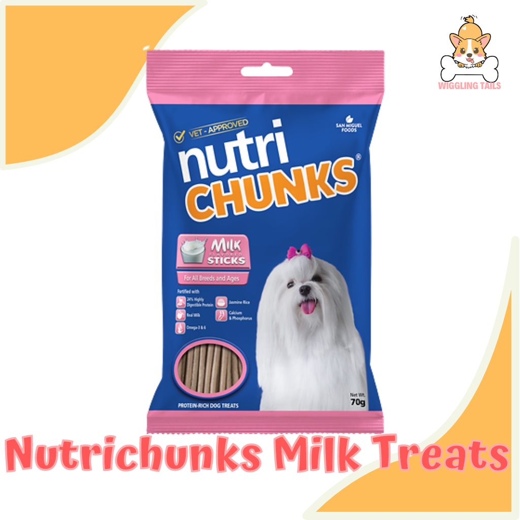 Nutri Chunks Milk Sticks 70g | Shopee Philippines