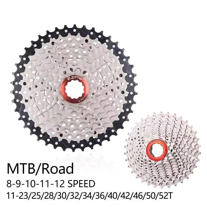 ZTTO MTB Cogs Road Bike Cassette 8/9/10/11/12 Speed Freewheel 8-12S 23 ...