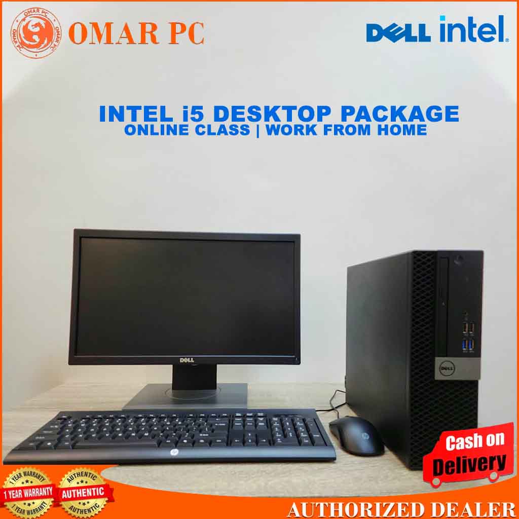 DELL SLIM DESKTOP PACKAGE [i5-6500 Quad Core | 8GB RAM DDR4 | 500GB HDD ...