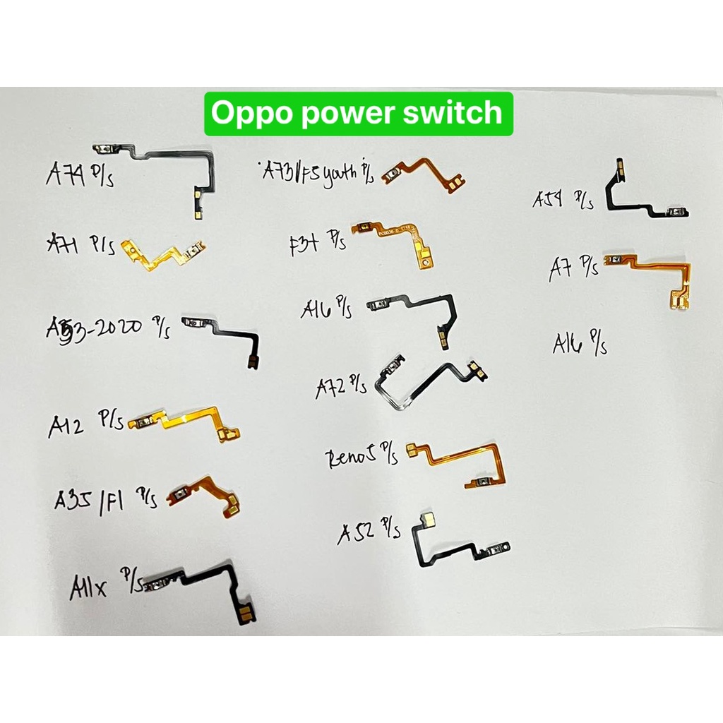 OPPO POWER SWITCH REPLACEMENT POWER SWITCH | Shopee Philippines