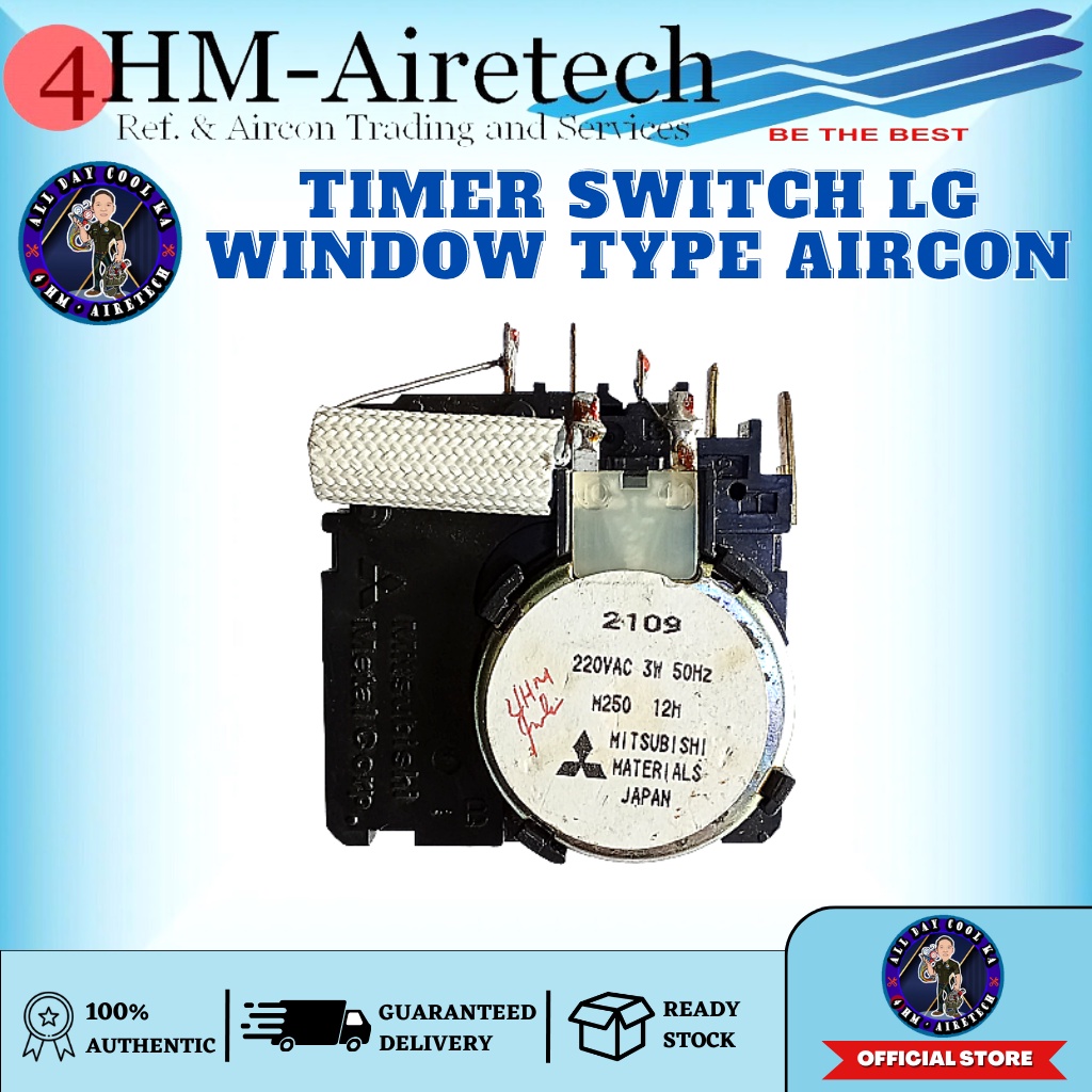 4HM [ORIGINAL[ BRAND NEW TIMER SWITCH LG WINDOW TYPE AIRCON | Shopee ...