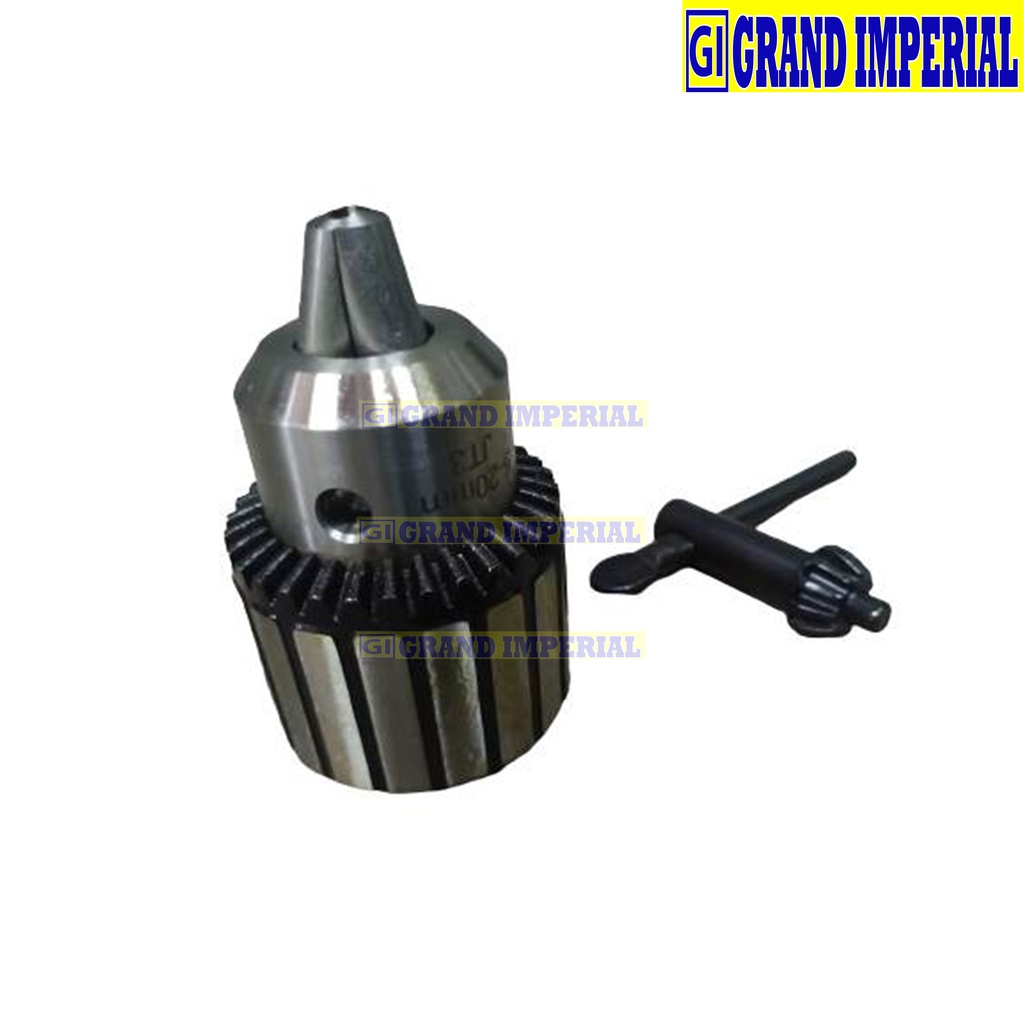 Sanou Drill Chuck with Key for Drill Press JT3 Front 3mm to 16mm/ Rear ...