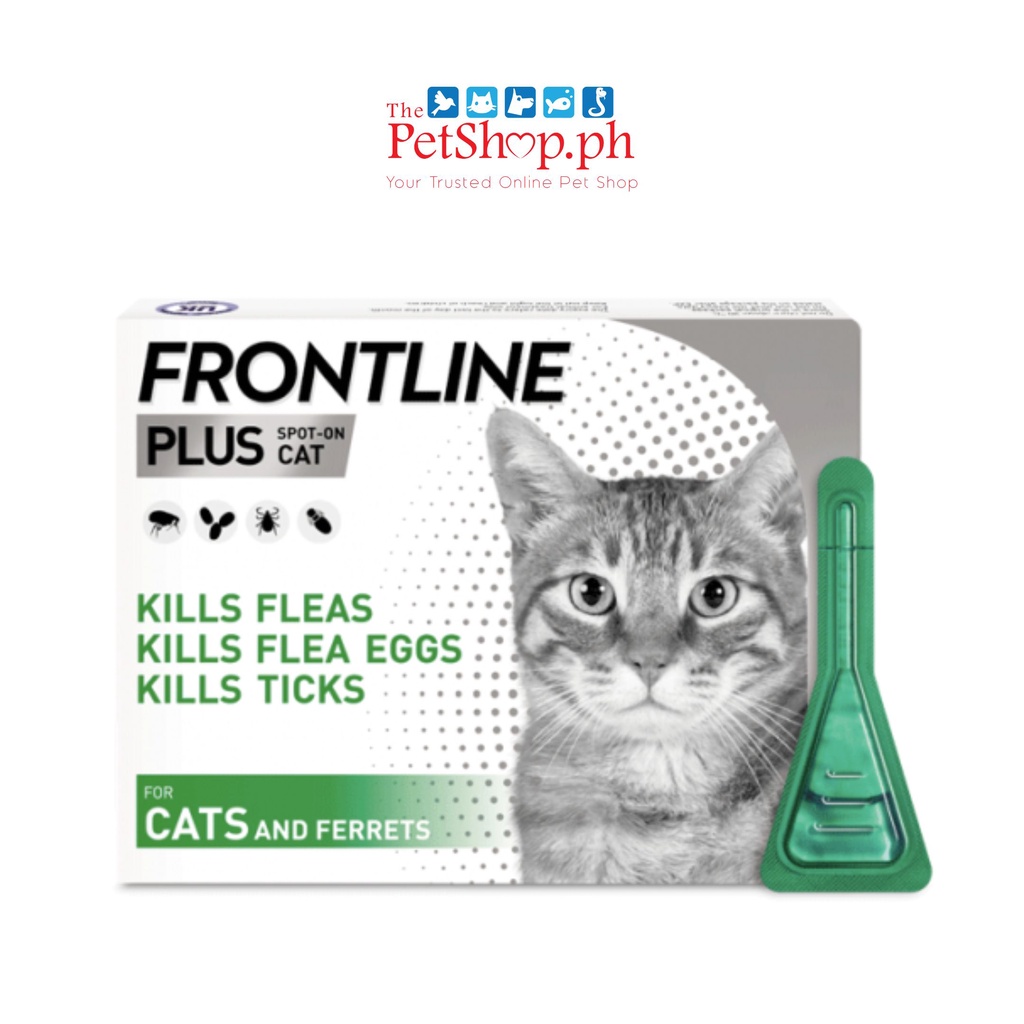 Frontline CAT Plus 1 Pipet Tick & Flea Drops ( 1 PIPET only)) | Shopee ...