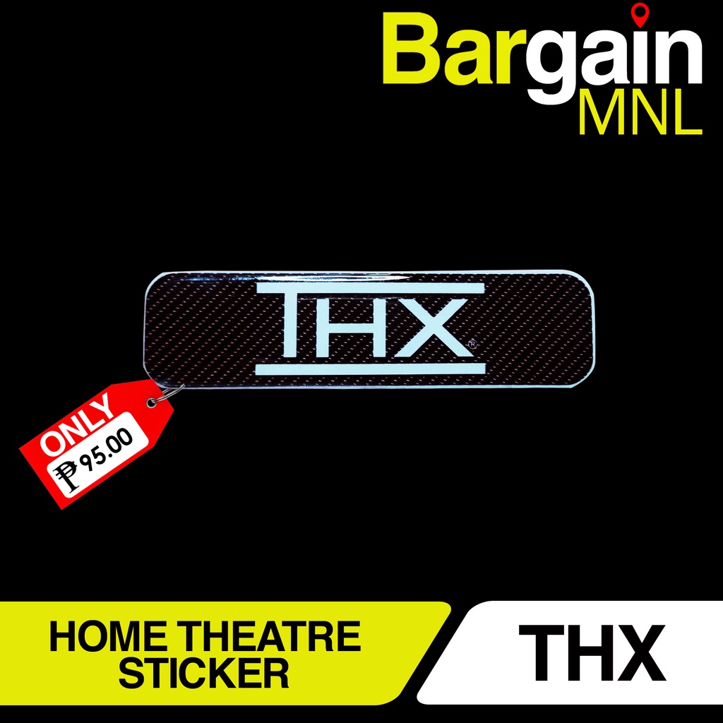 BARGAIN MNL THX PREMIUM 3D CARBON FIBER INSPIRED DECAL/STICKER (HOME ...