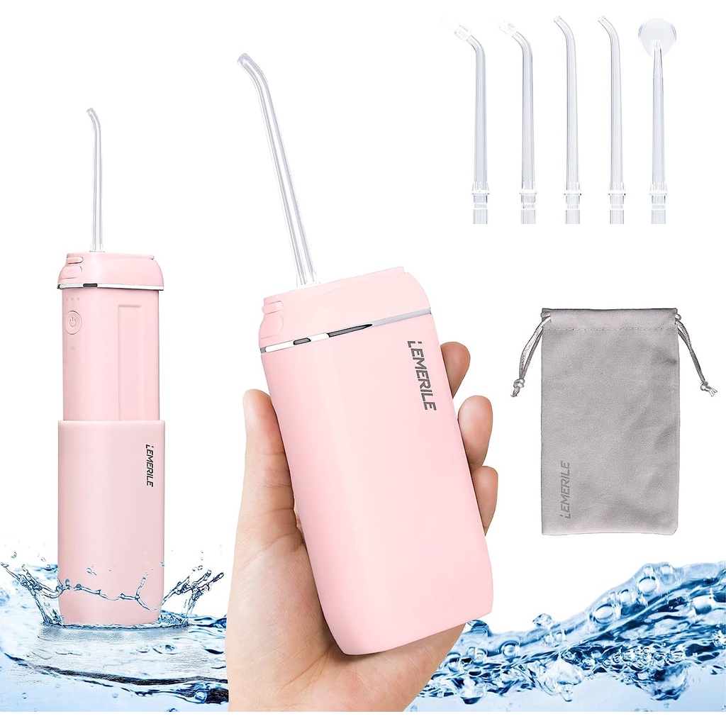 Portable Electric Dental Water Flosser for Travel, Water Jet for Teeth ...