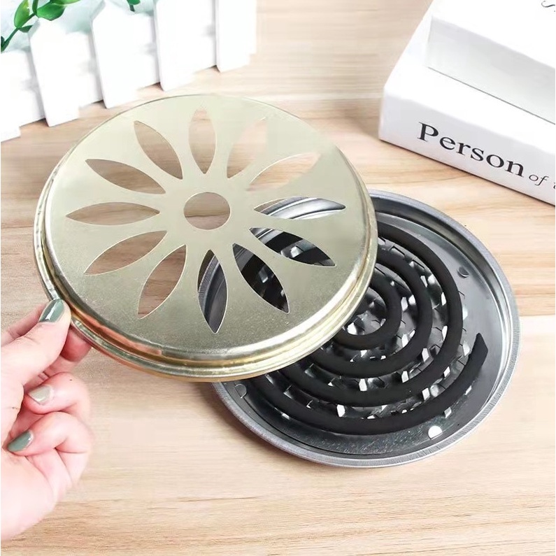 INCENSE (KATOL) HOLDER with COVER MOSQUITO COILS PLATE | Shopee Philippines