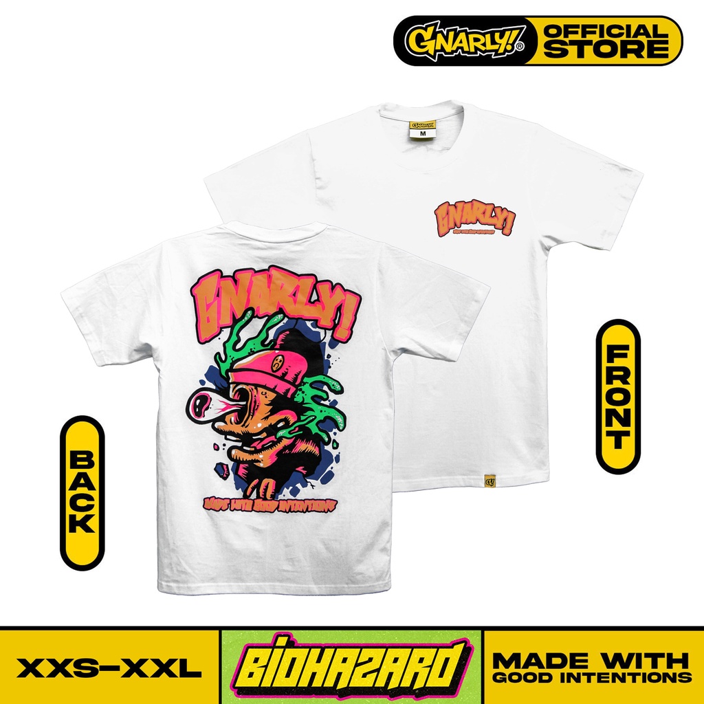 Gnarly! Biohazard T-Shirt | Shopee Philippines