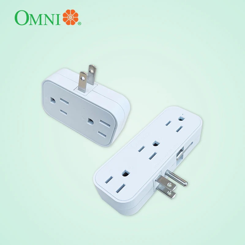 OMNI Space Saving Side Access Multiple Socket Extension Adapter - WDA ...