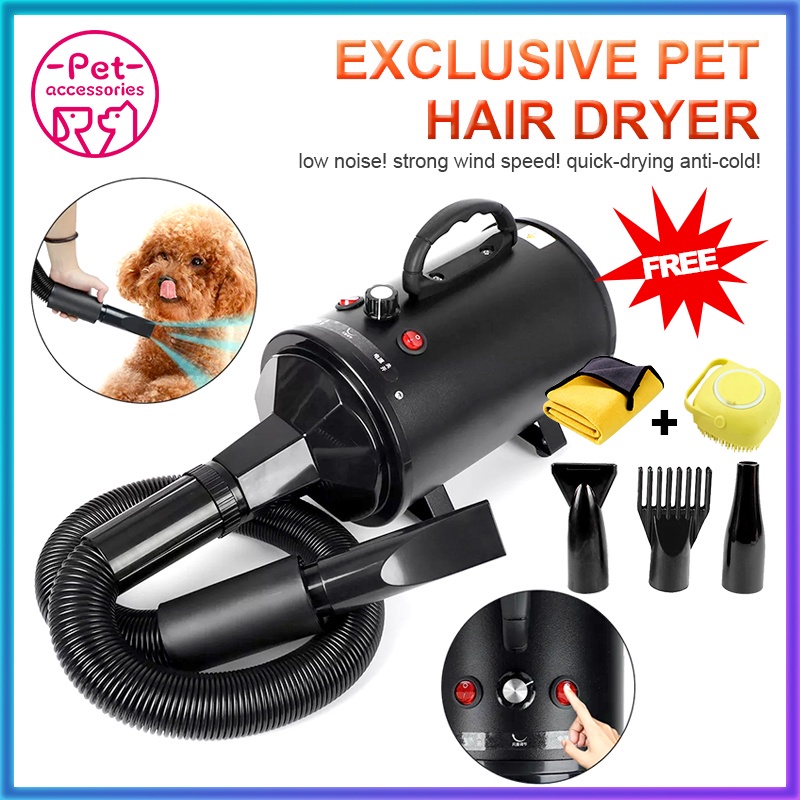 Pet Fast Dryer Blower 2800W Low Noise Pet Grooming Blower Supplies For ...