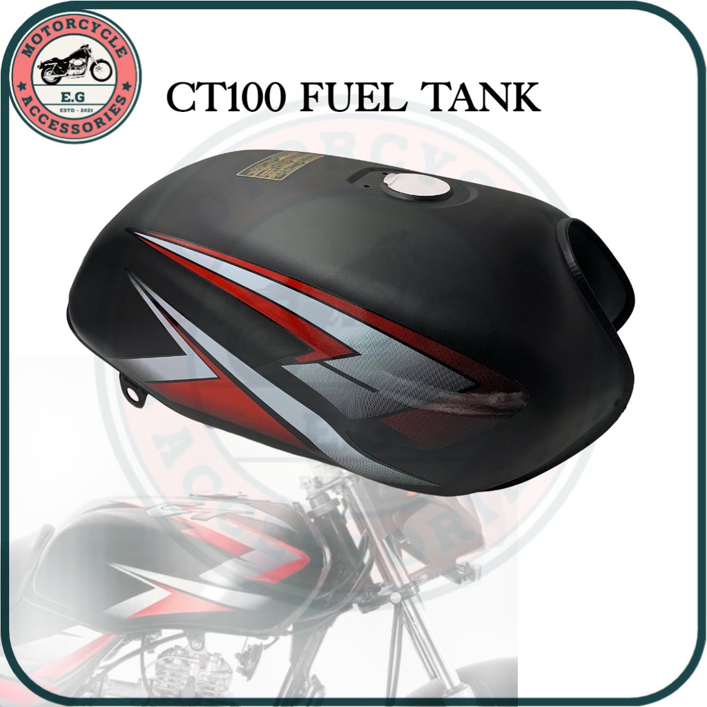MOTORCYCLE FUEL TANK GAS TANK CT100/BAJAJ | Shopee Philippines